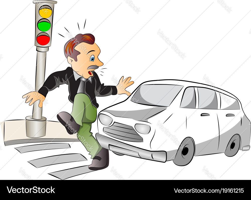 Road safety Royalty Free Vector Image - VectorStock