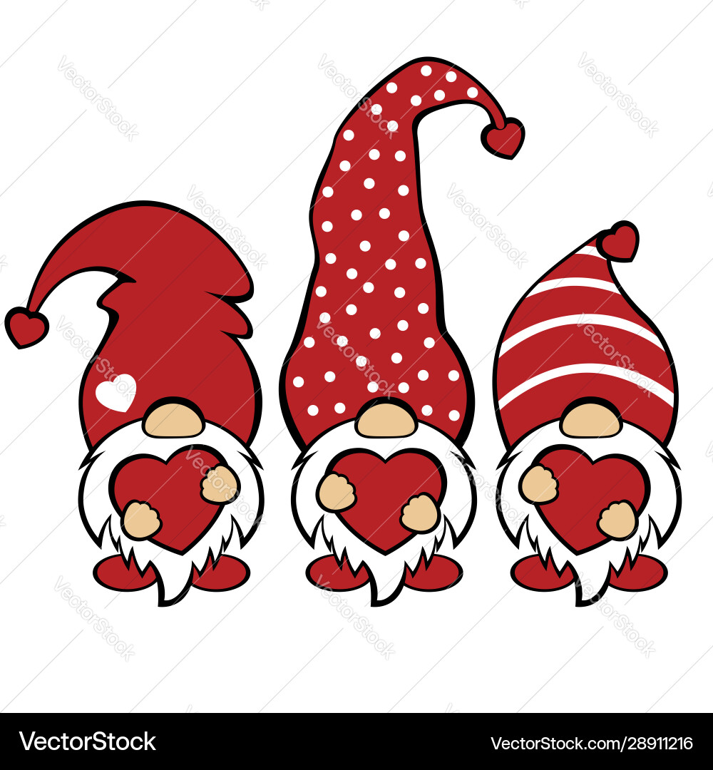 Gnomes Royalty Free Vector Image - VectorStock