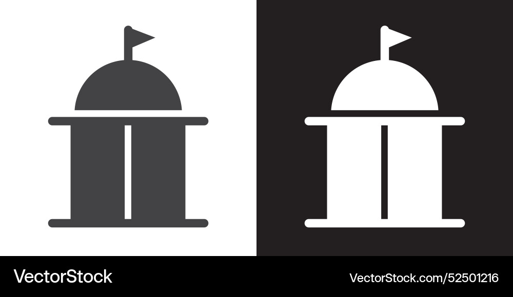 Government icon Royalty Free Vector Image - VectorStock
