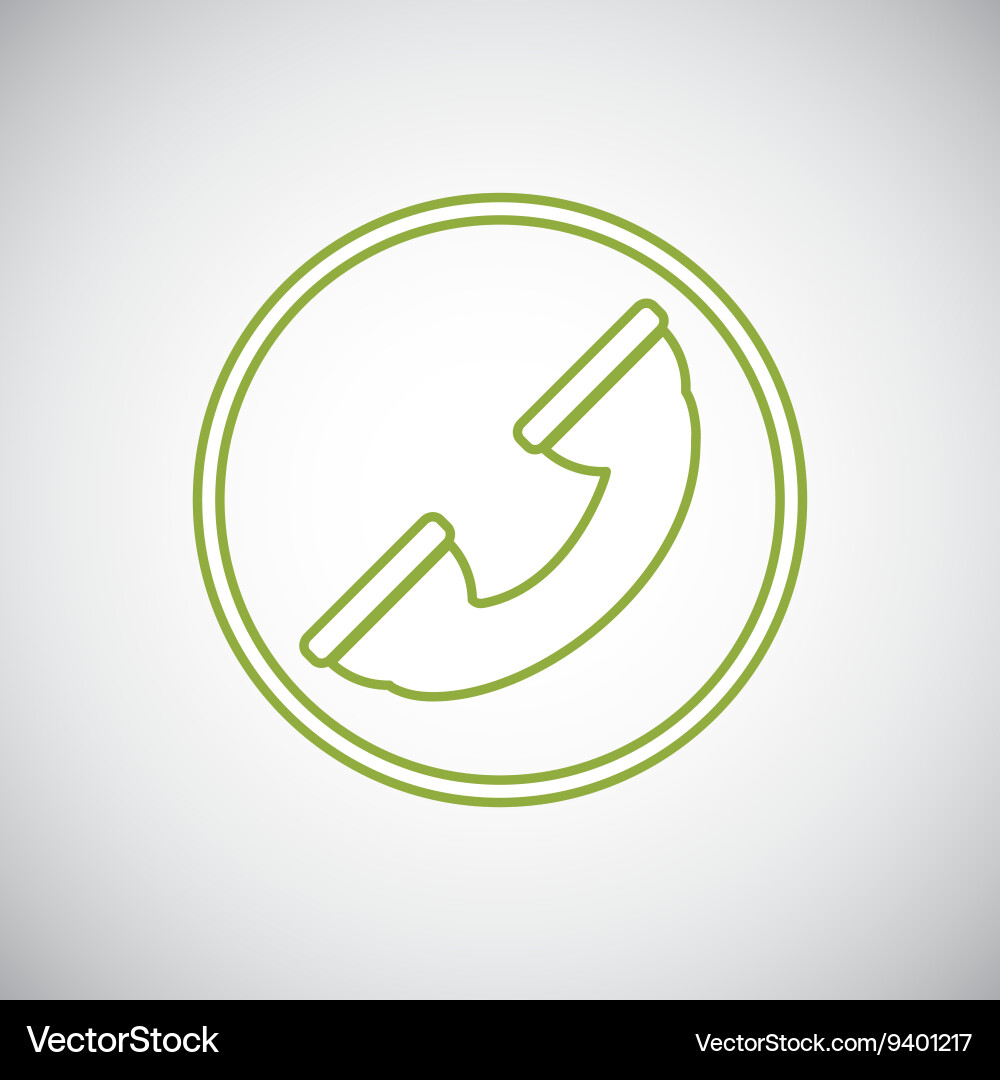 Call center design global communication flat Vector Image