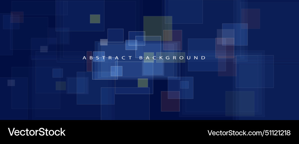 Abstract technology digital circles of particles Vector Image