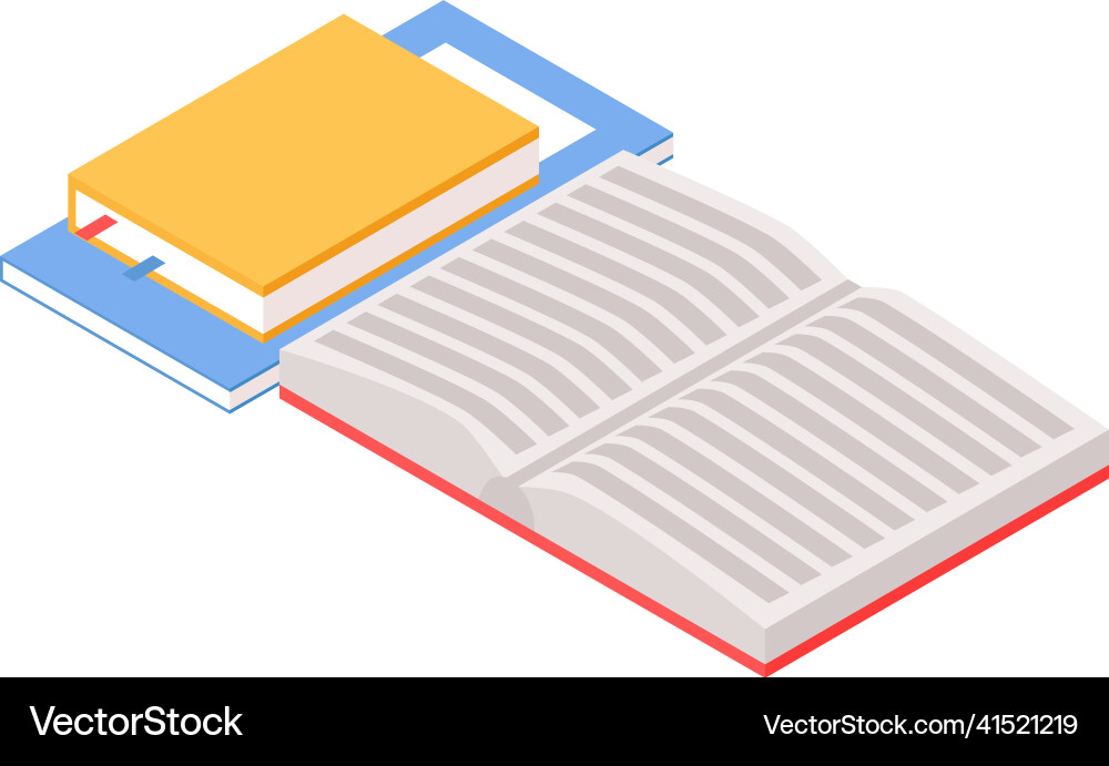 Book paper production composition Royalty Free Vector Image
