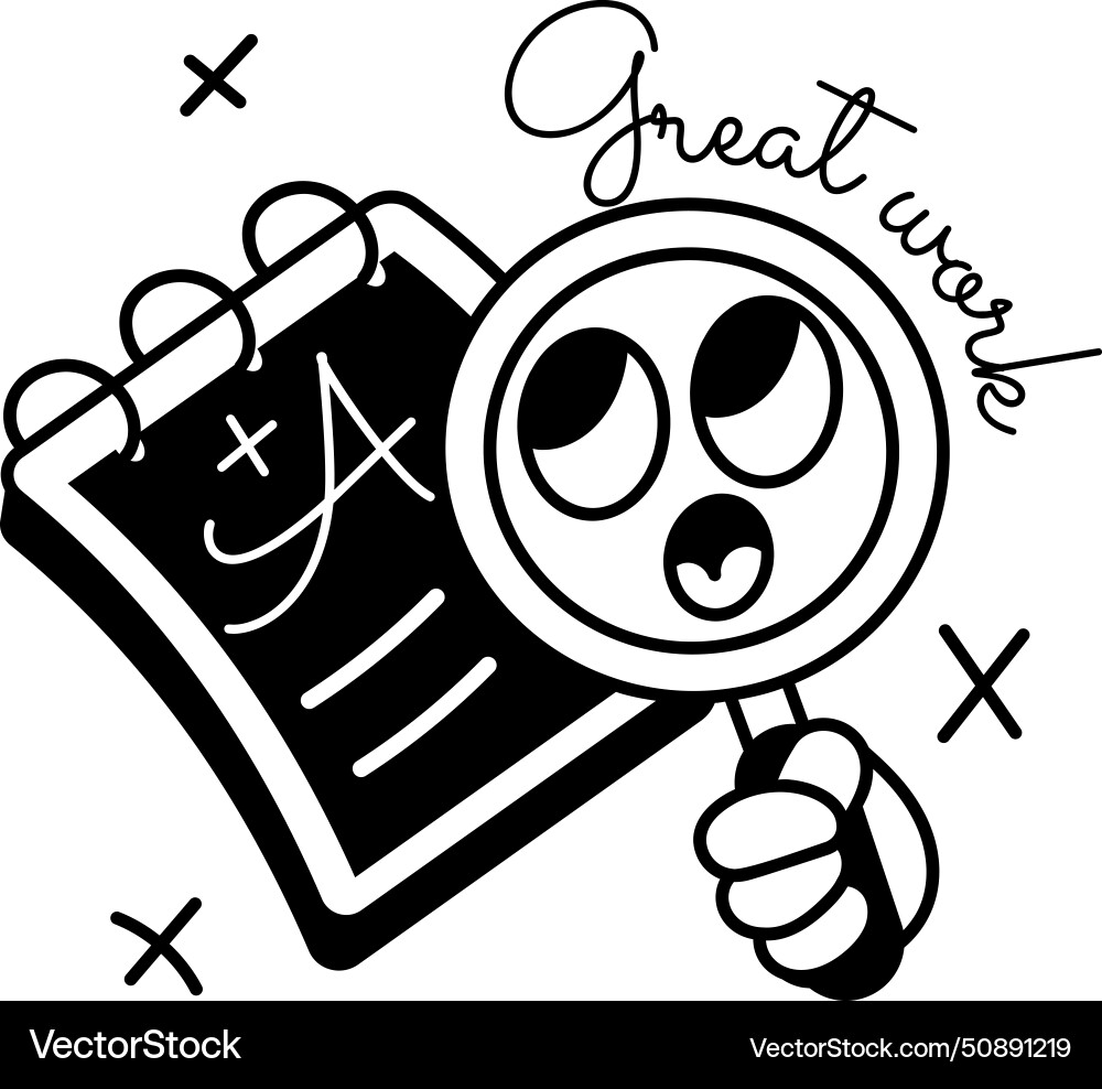 Great result Royalty Free Vector Image - VectorStock