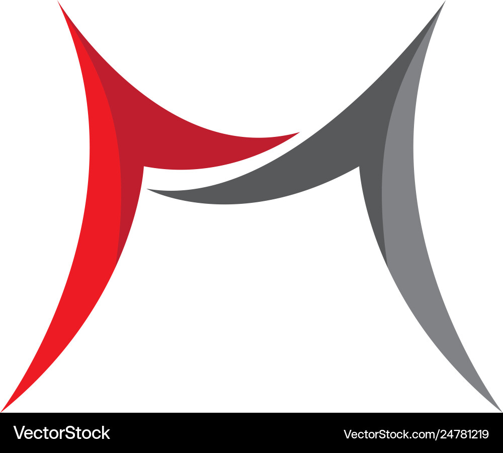 M symbol Royalty Free Vector Image - VectorStock