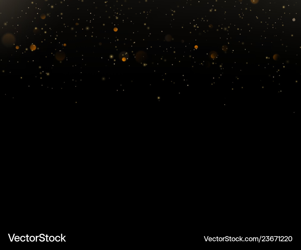 Overlay effect glitter gold light shine Royalty Free Vector