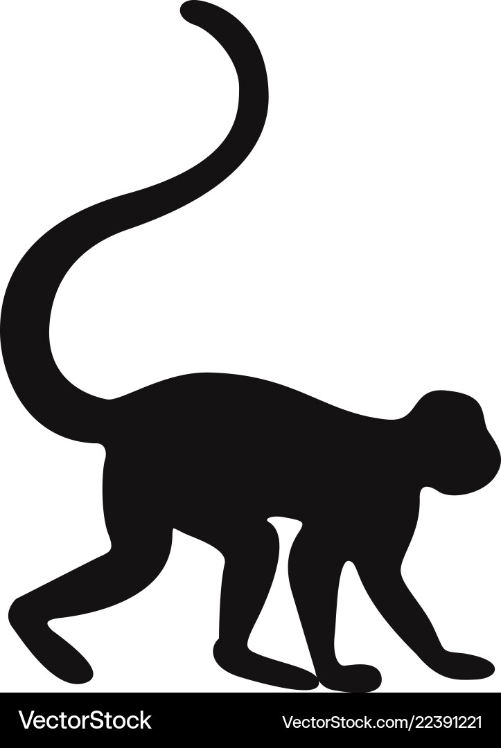 Monkey icon Royalty Free Vector Image - VectorStock