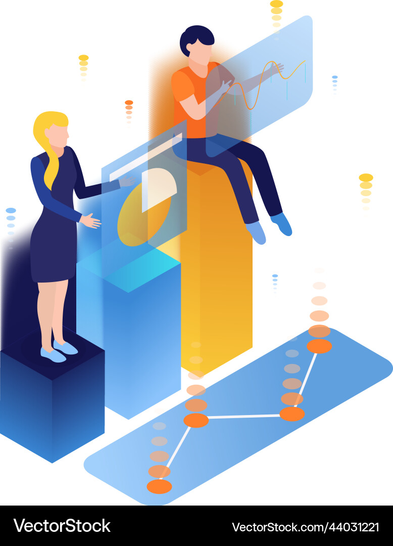 People and interfaces icon Royalty Free Vector Image