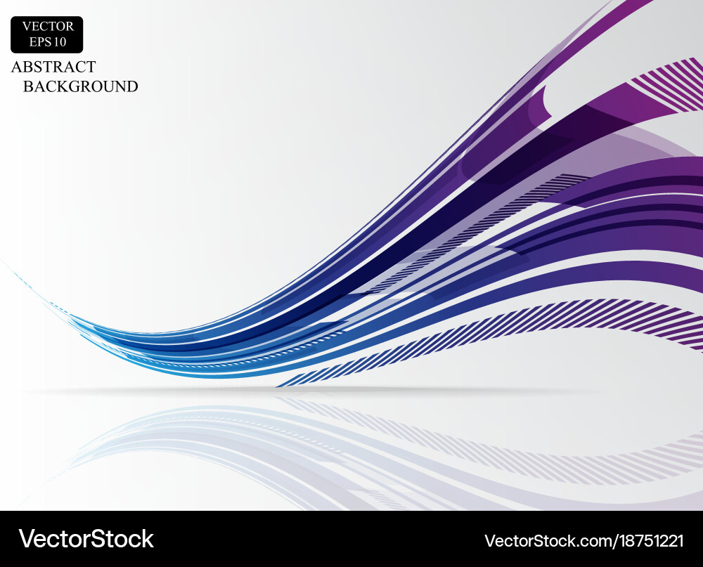 Technology wave line pattern background Royalty Free Vector