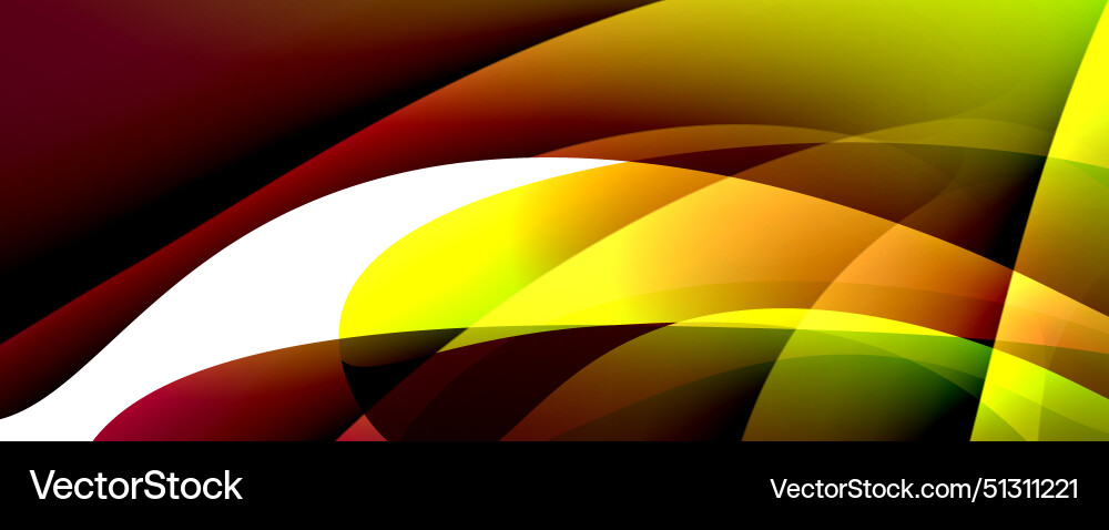 Wave lines and dynamic geometric design Royalty Free Vector