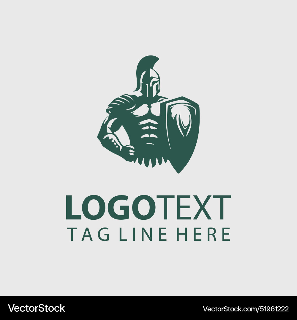 Gladiator logo Royalty Free Vector Image - VectorStock