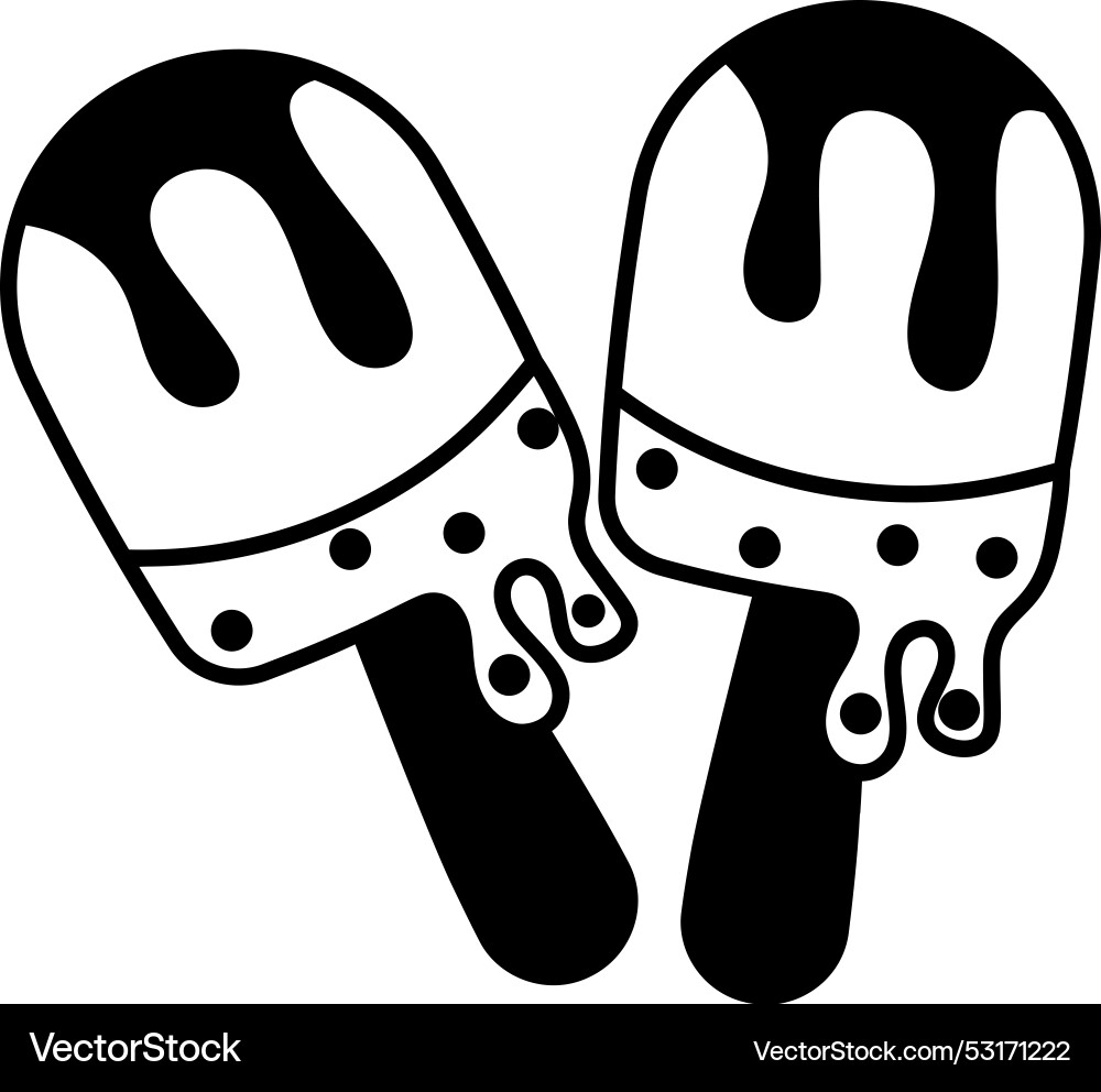 Ice popsicles Royalty Free Vector Image - VectorStock