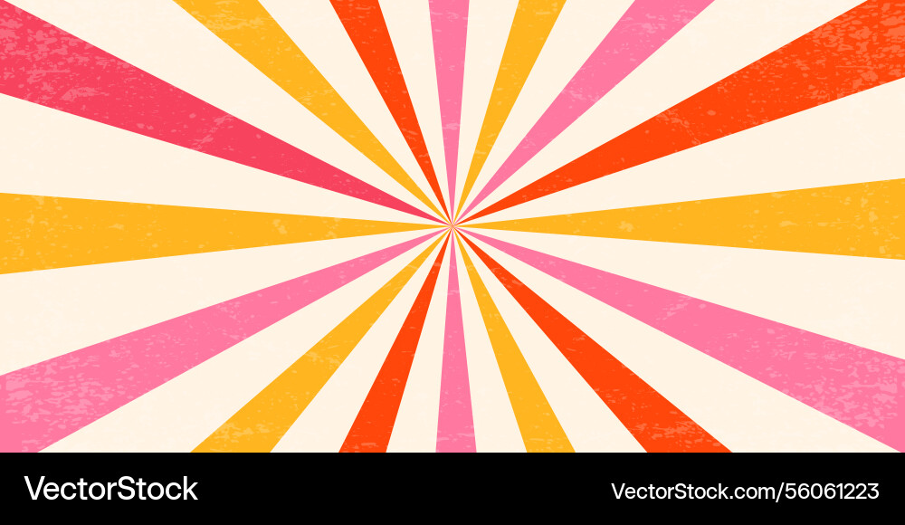 Retro pattern background swirl groovy pink Vector Image