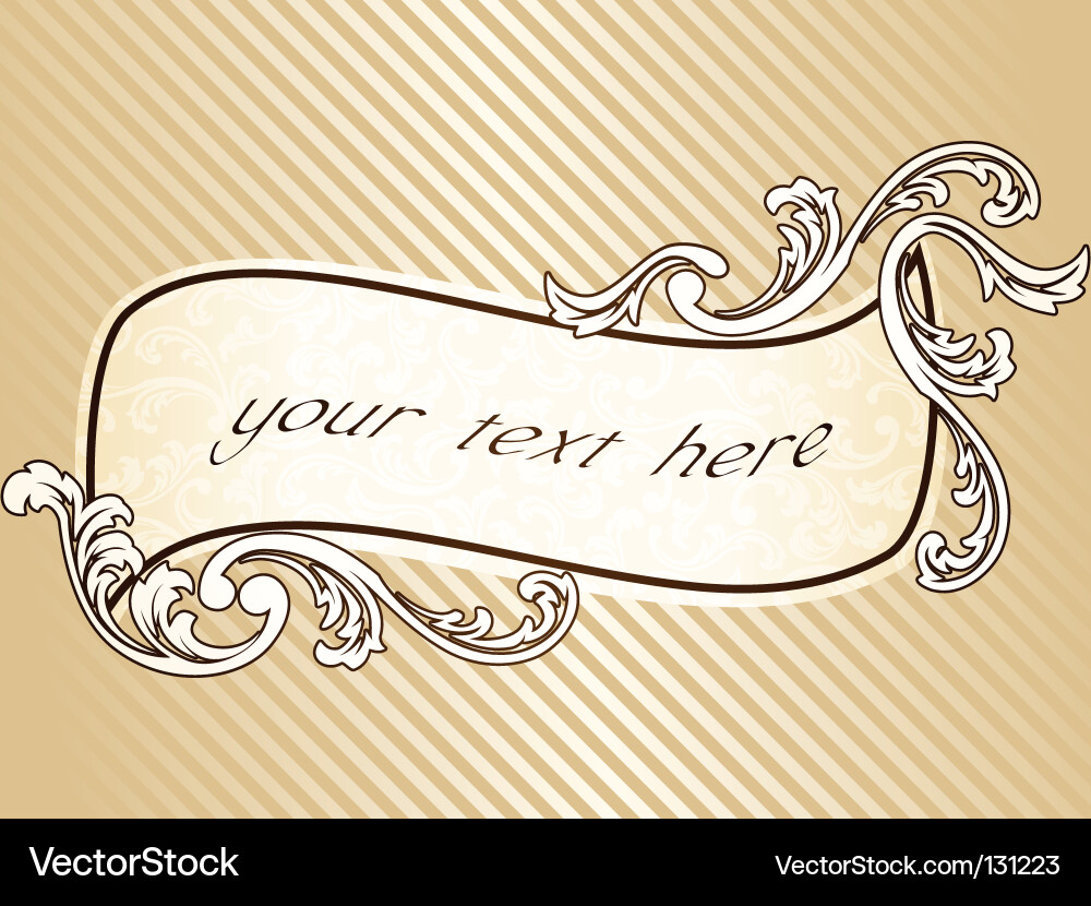 Vintage Sepia Frame Royalty Free Vector Image - VectorStock