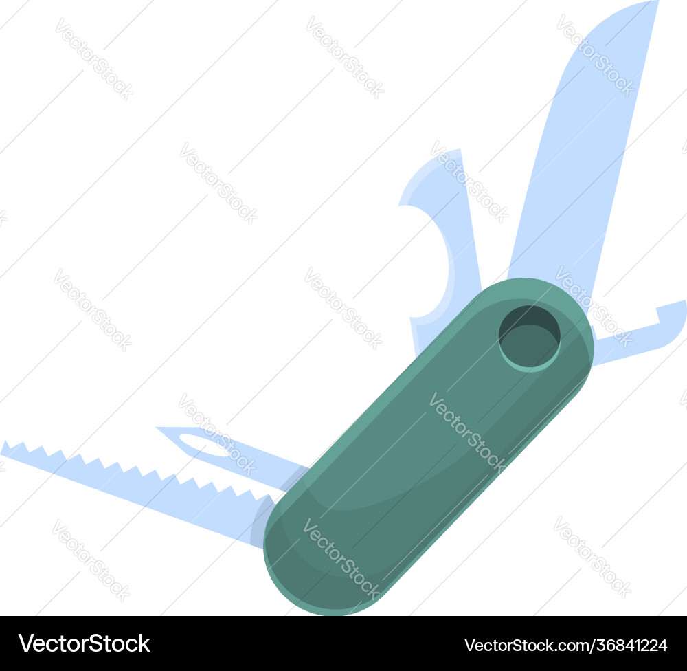 Multitool icon cartoon style Royalty Free Vector Image