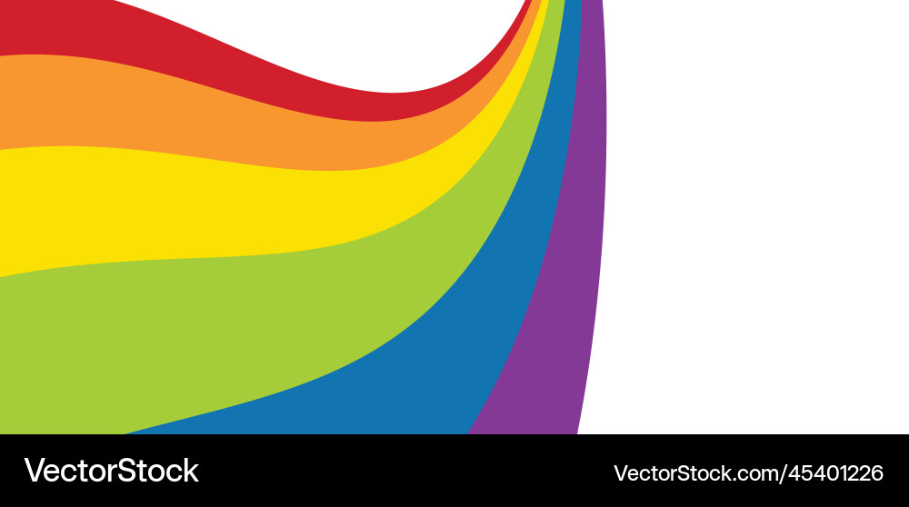 Blank rainbow abstract colorful background Vector Image