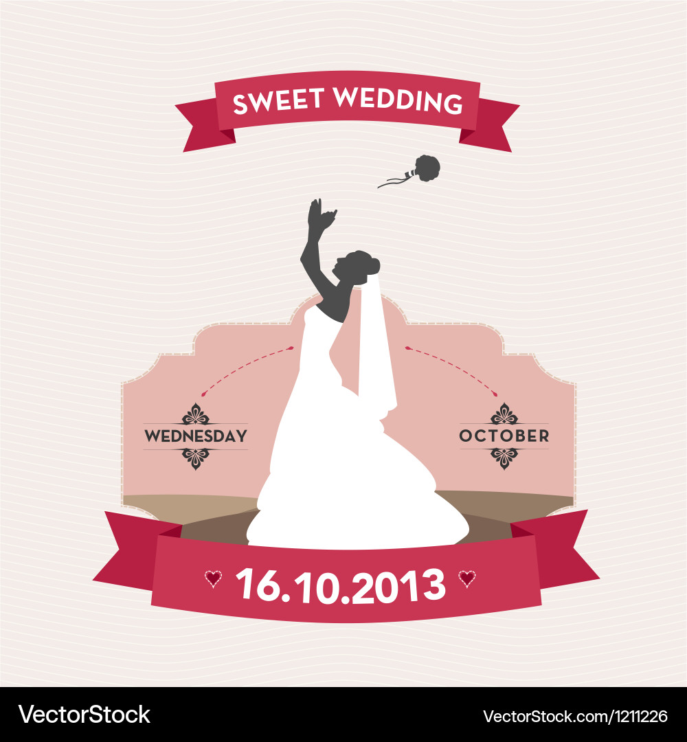 Bride Royalty Free Vector Image - VectorStock