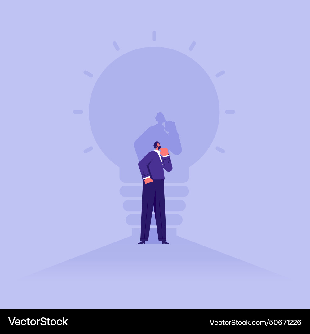 Creativity idea or inspiration for business Vector Image
