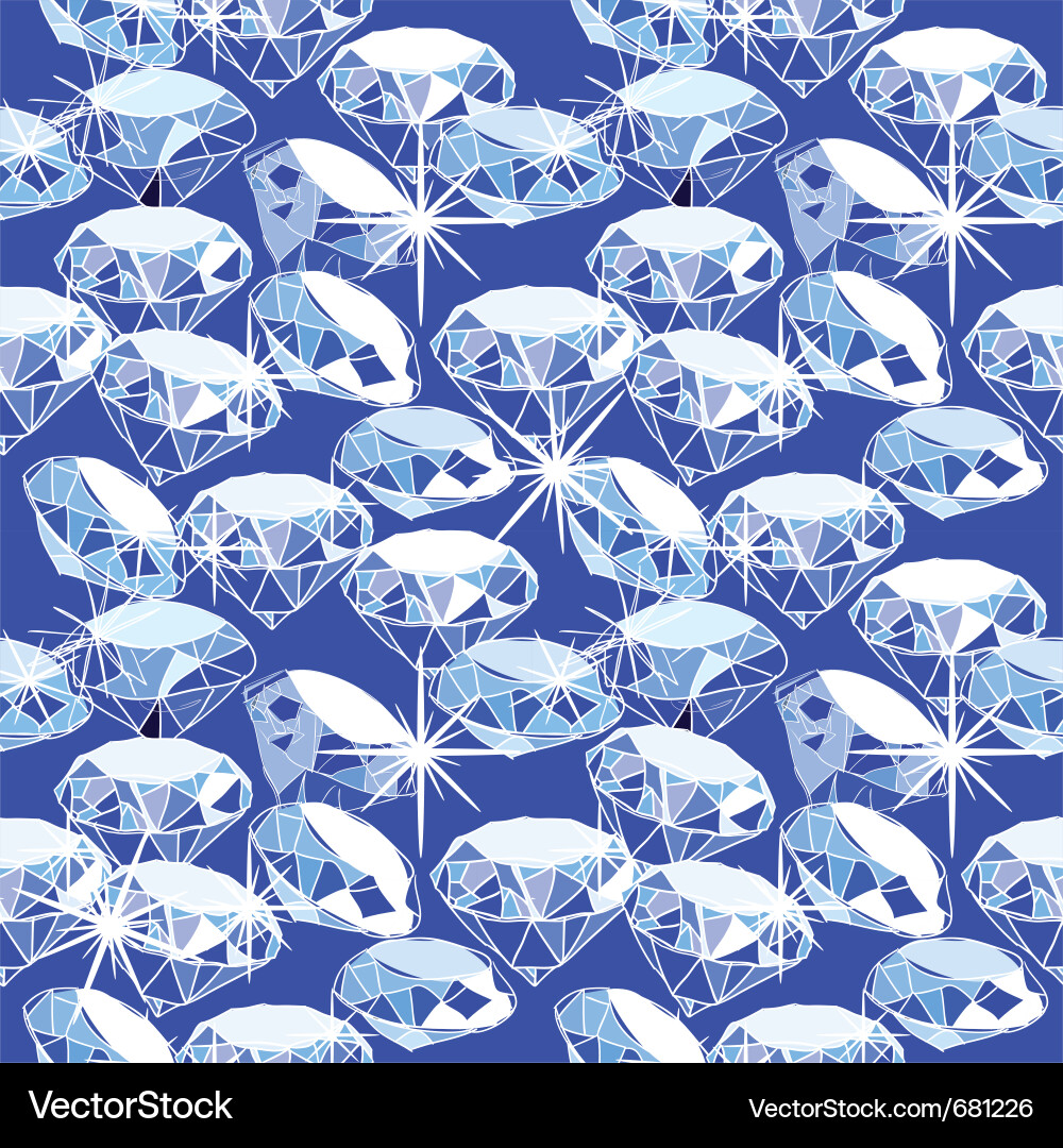 Sparkling Diamond Pattern Royalty Free Vector Image