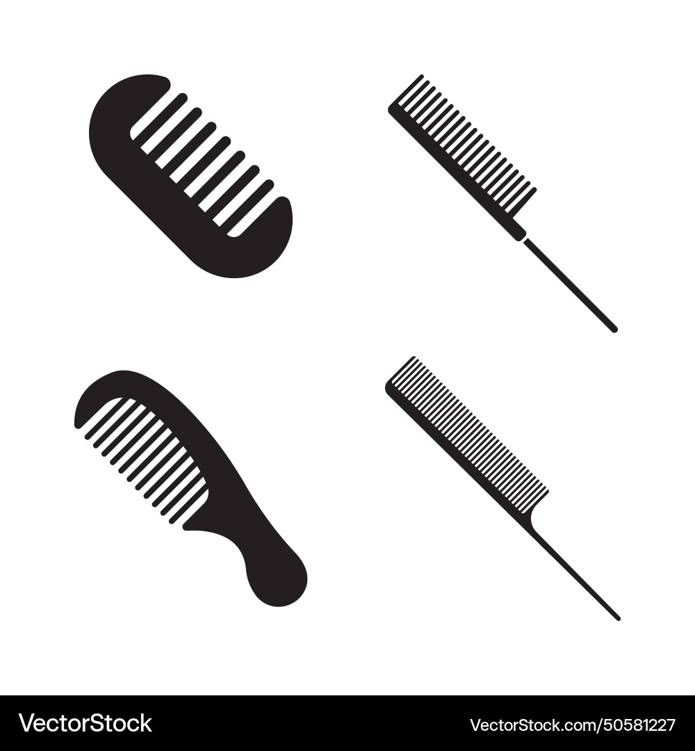 Comb icon Royalty Free Vector Image - VectorStock