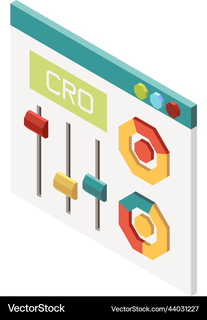 Conversion rate concept Royalty Free Vector Image