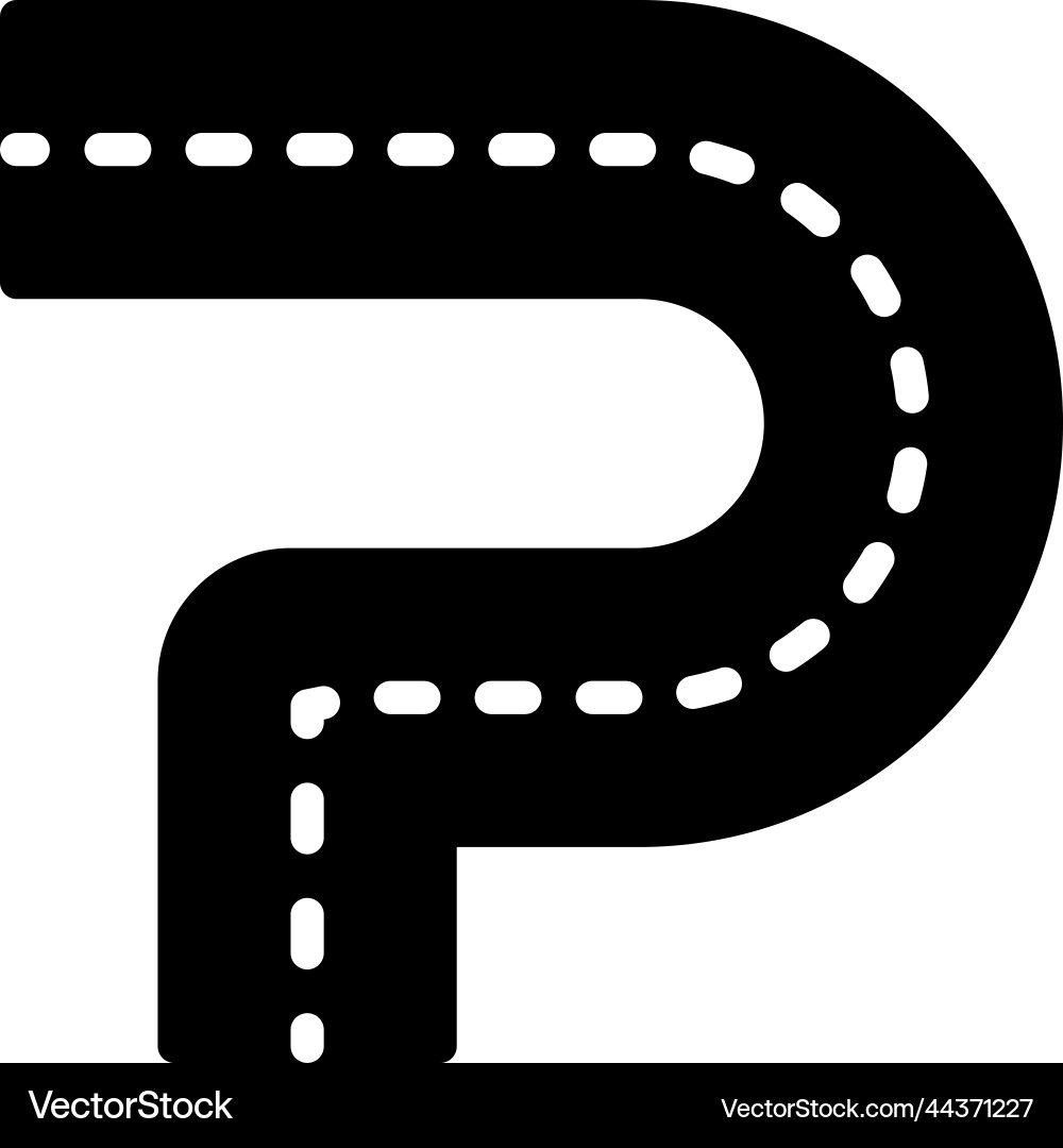 Turning Royalty Free Vector Image - VectorStock