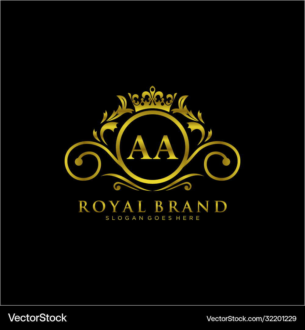 Aa Brand Logo Free AA Letter Mark Logo Design Vector