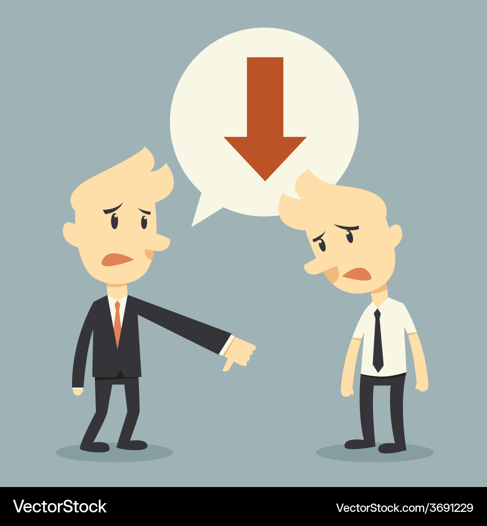 Failure Royalty Free Vector Image - VectorStock