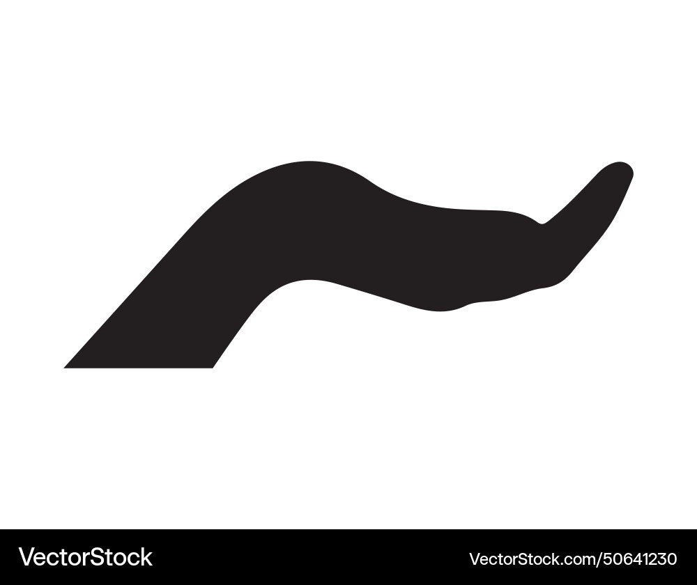 Hand Gesture Silhouette Art Royalty Free Vector Image 