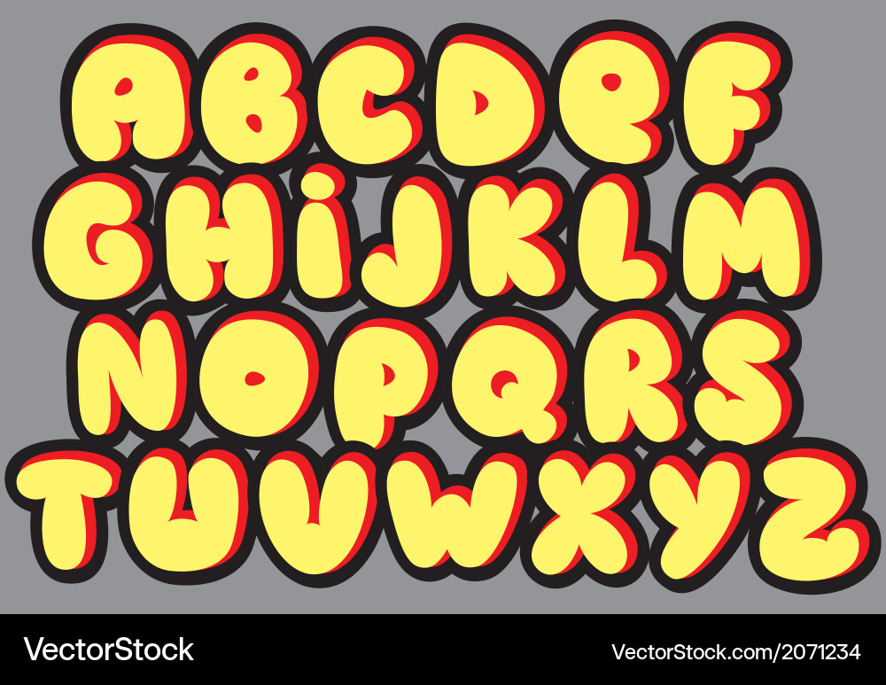 Graffiti Letters Diffe Fonts - Infoupdate.org