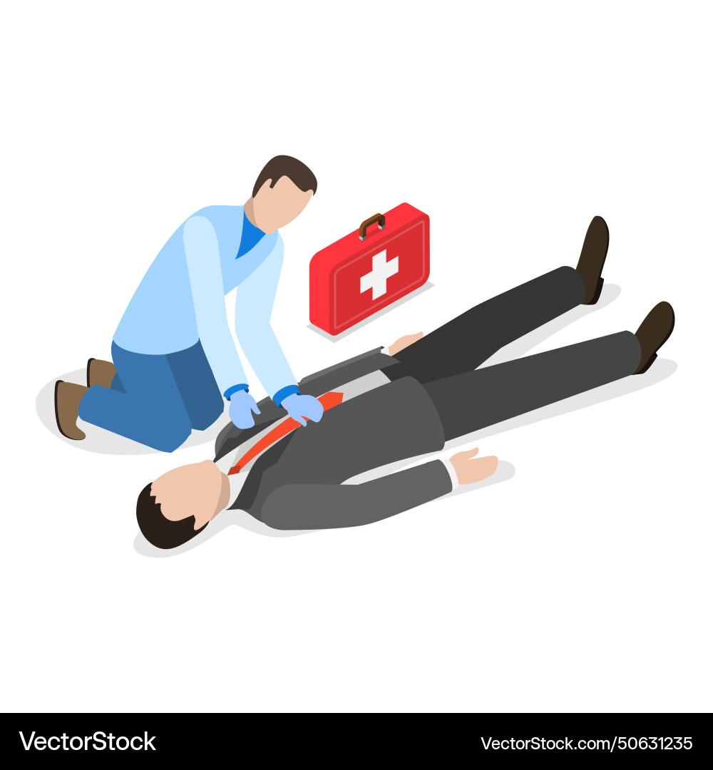 3d isometric flat of urgency Royalty Free Vector Image