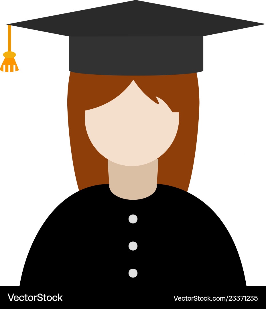 Female student icon Royalty Free Vector Image - VectorStock
