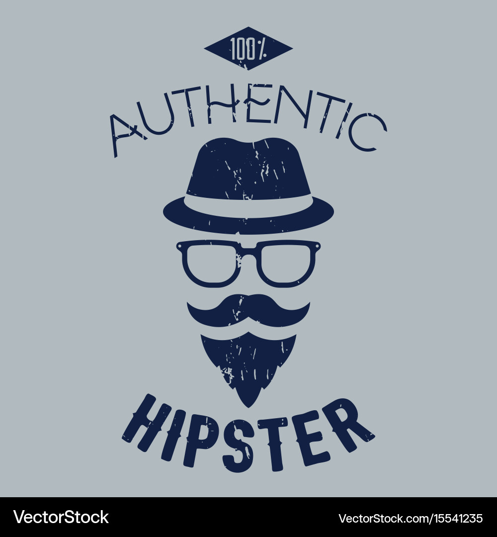 Hand drawn font poster Royalty Free Vector Image