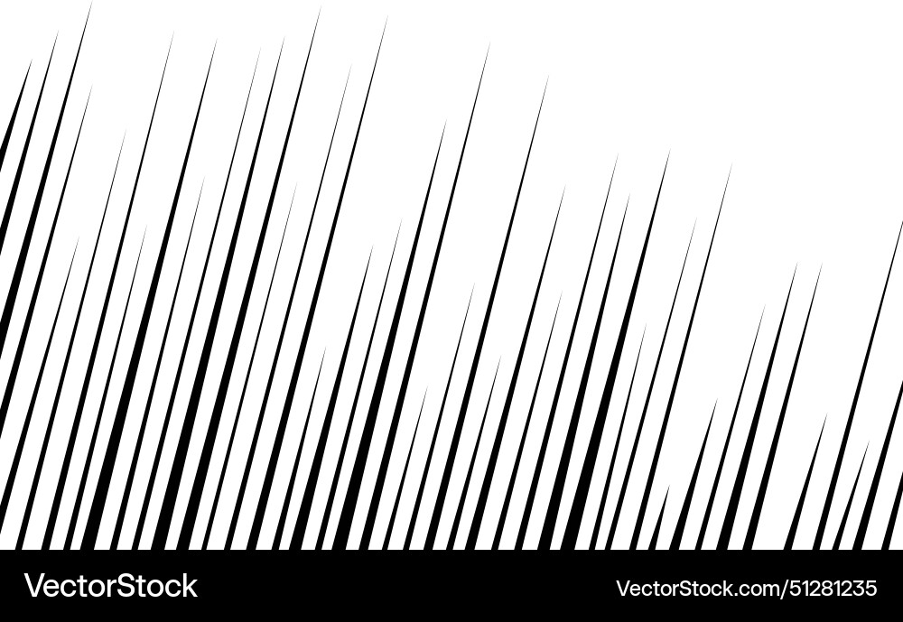 Manga speed lines effect Royalty Free Vector Image