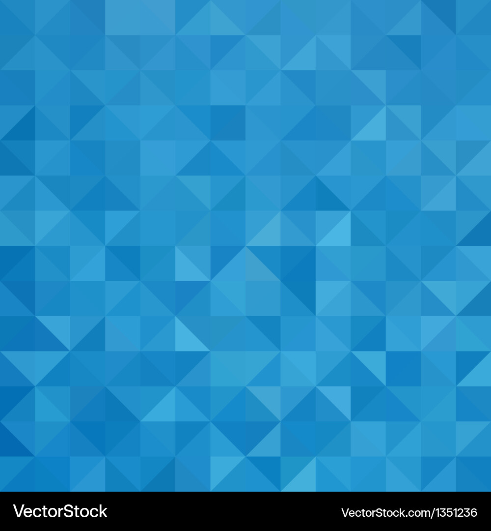 Abstract Blue Triangle Pattern Royalty Free Vector Image
