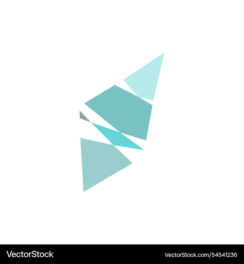 Broken window logo for repair and security Vector Image