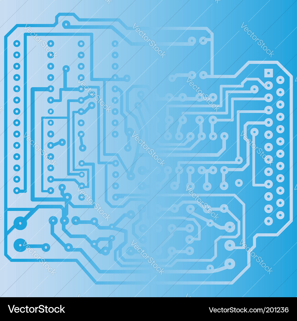 Electrical scheme Royalty Free Vector Image - VectorStock