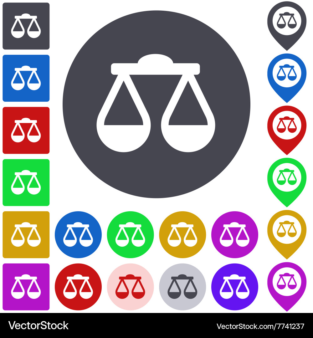 Symbol für die Farbskala Lizenzfreies Vektorbild