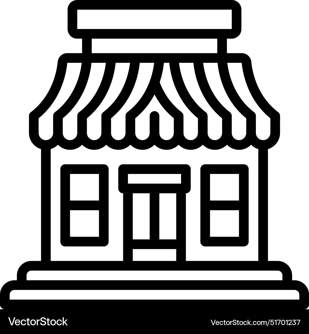 Shop Royalty Free Vector Image - VectorStock