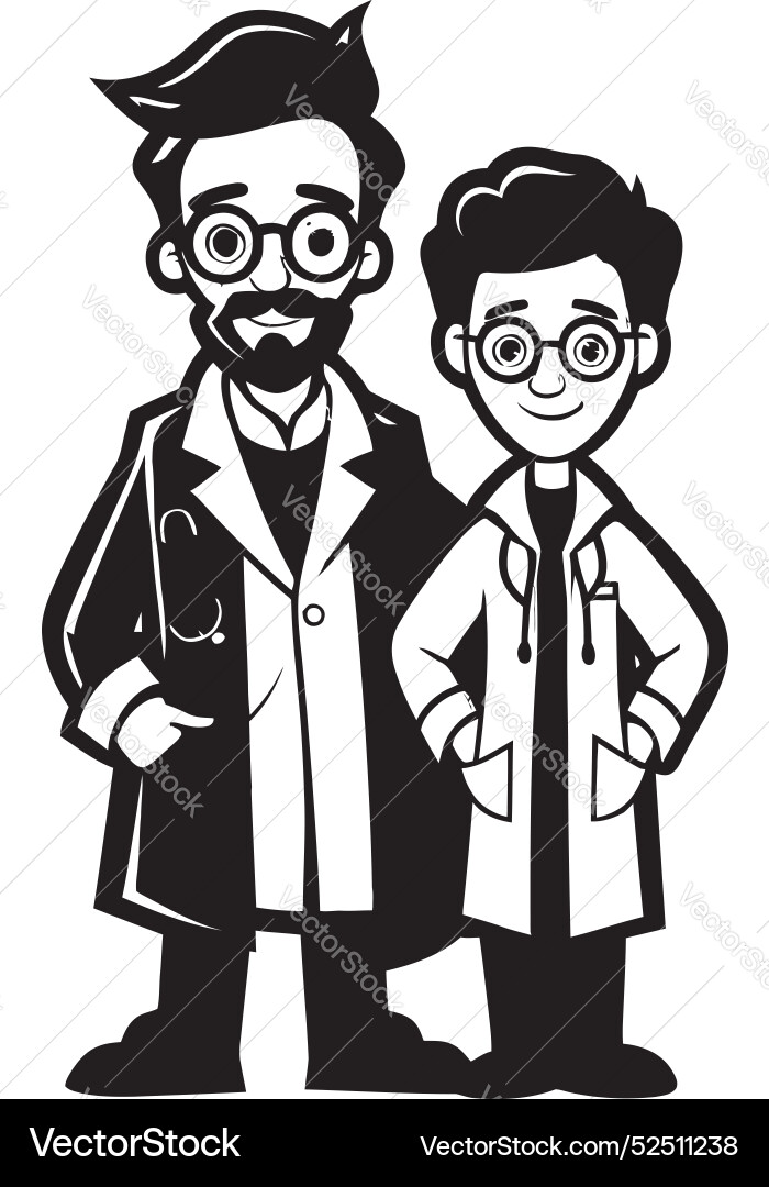 Compassionate encounters doctors empathy towards Vector Image