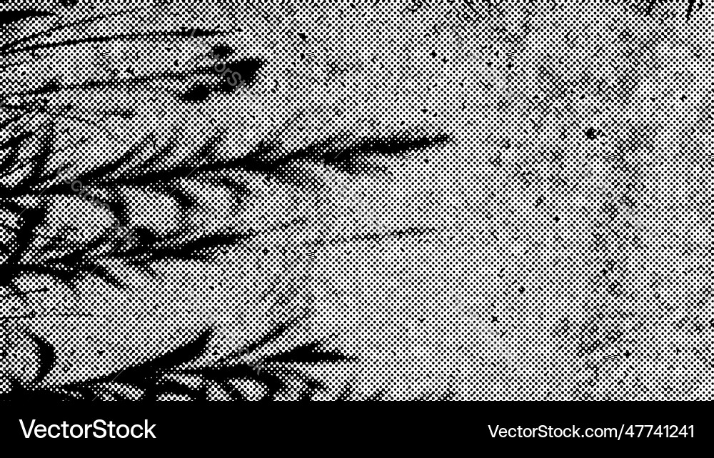 Grunge halftone organic background wit Royalty Free Vector