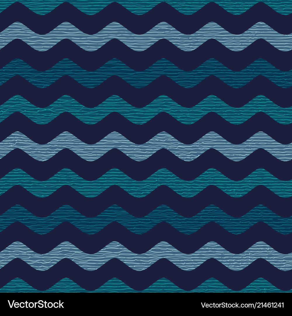 Water geometric pattern Royalty Free Vector Image