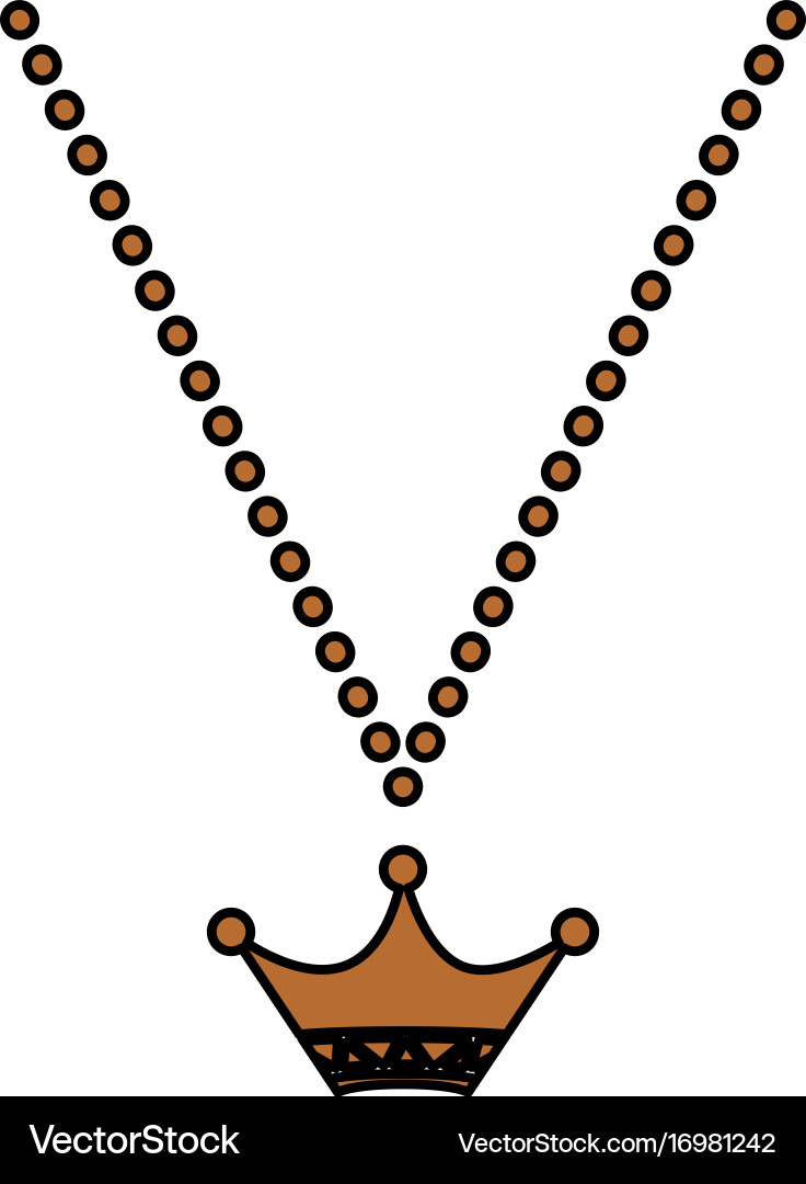 Das Symbol der Krone Lizenzfreies Vektorbild