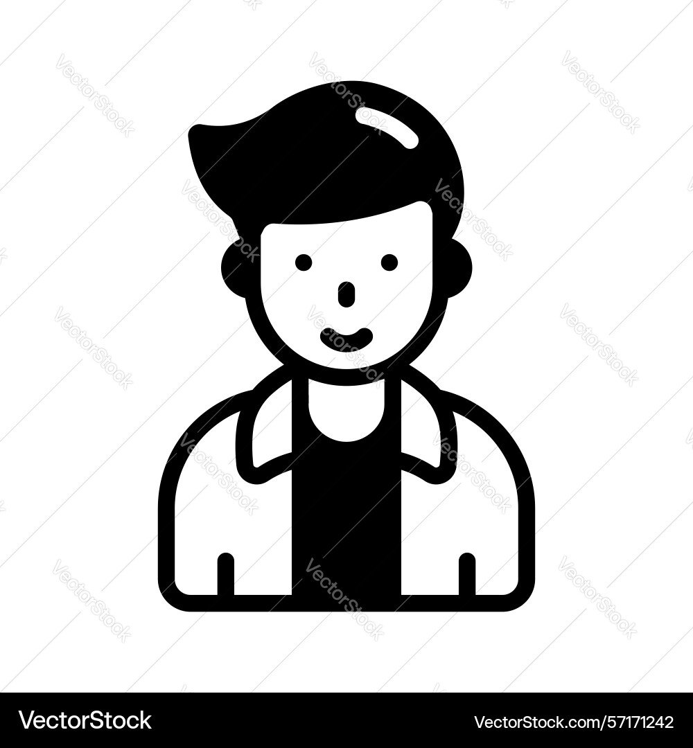 Male actor Royalty Free Vector Image - VectorStock