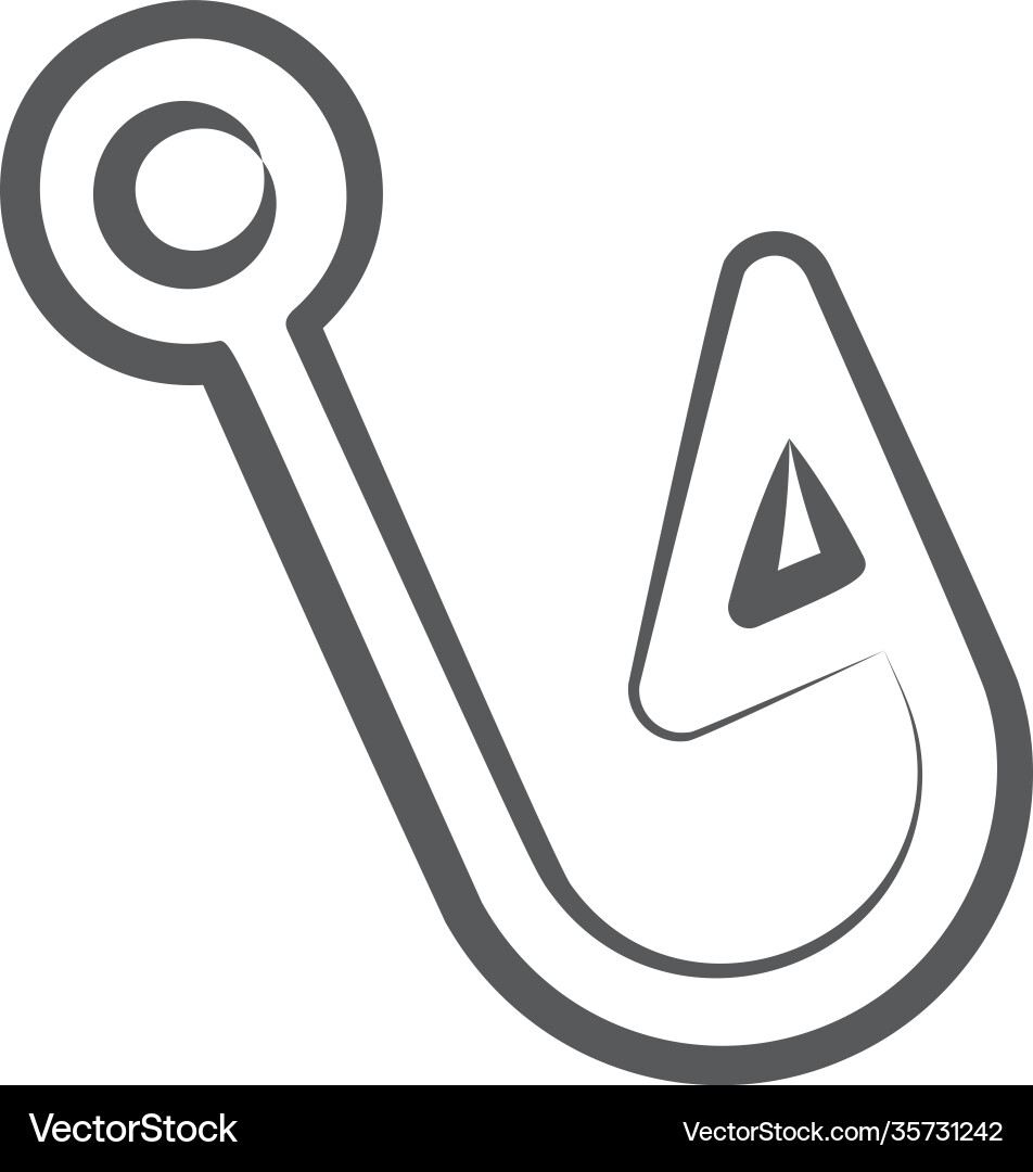 Pirate hook Royalty Free Vector Image - VectorStock