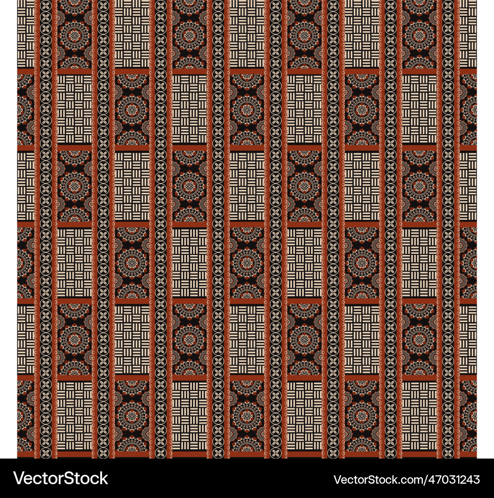 African Tribal Pattern Royalty Free Vector Image