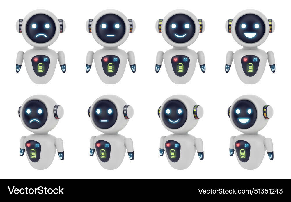 Robot Emoji Vector Images (over 860)