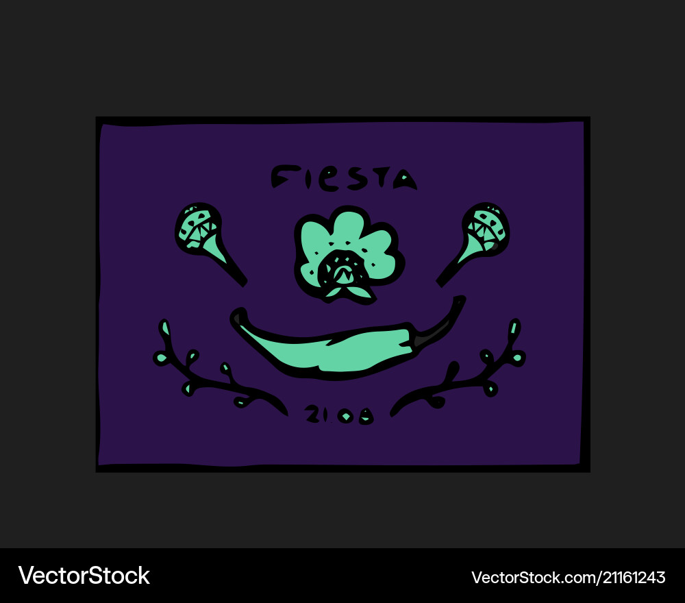 Fiesta icon Royalty Free Vector Image - VectorStock