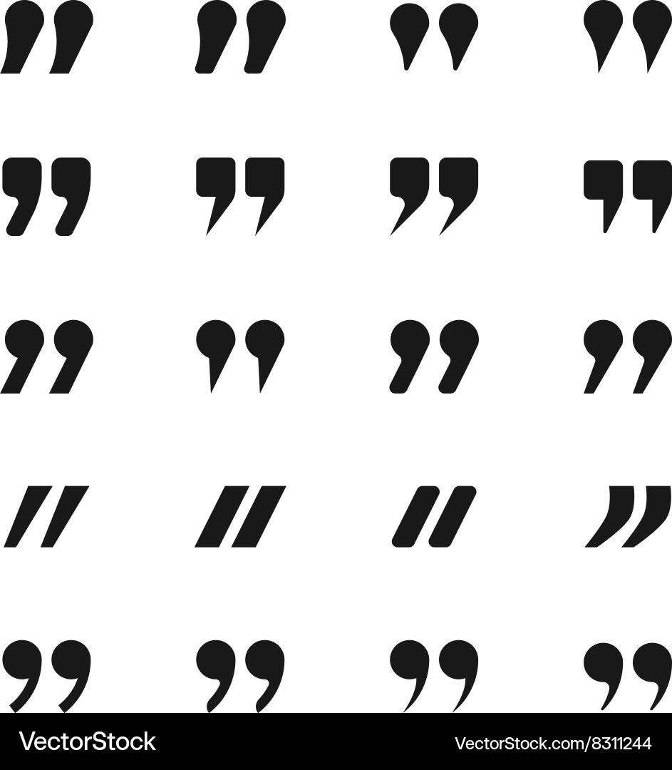 Quotation Mark Vector Images (over 14,000)