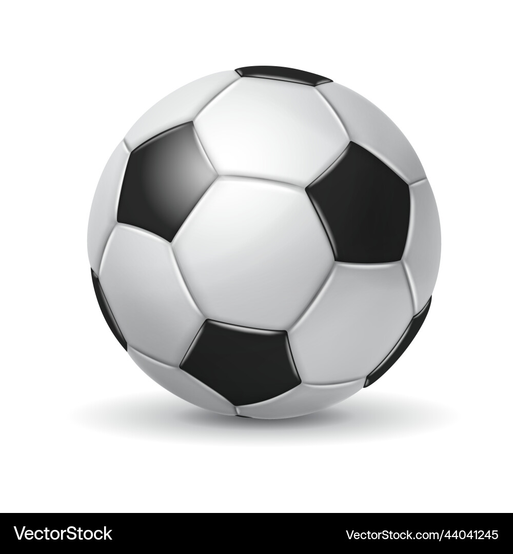 Soccer ball Royalty Free Vector Image - VectorStock