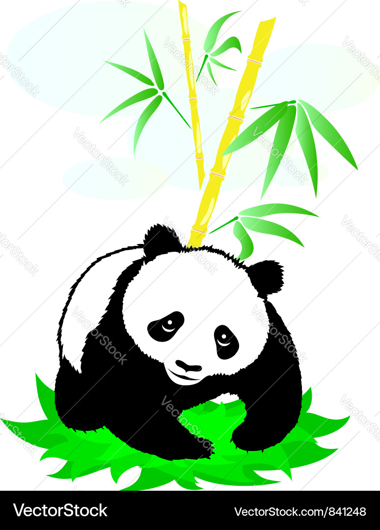 Panda Royalty Free Vector Image - VectorStock